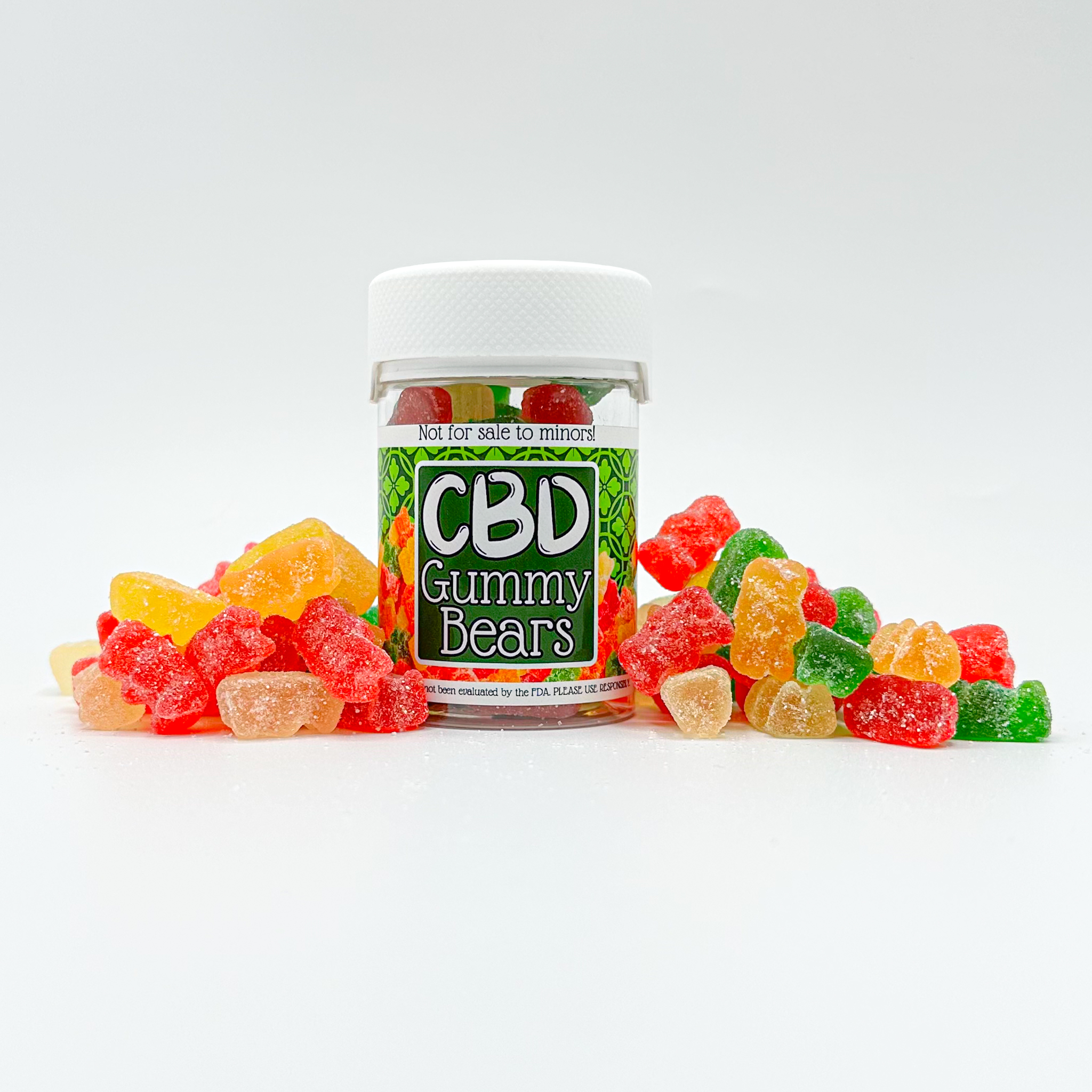 CBD Gummy Bears - Total 350+mg - CBD Flex